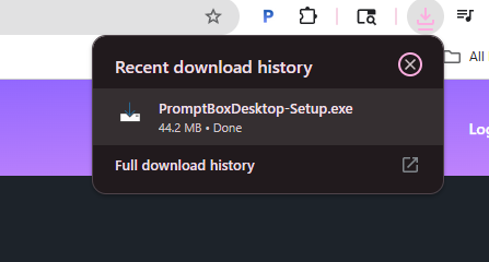 PromptBox